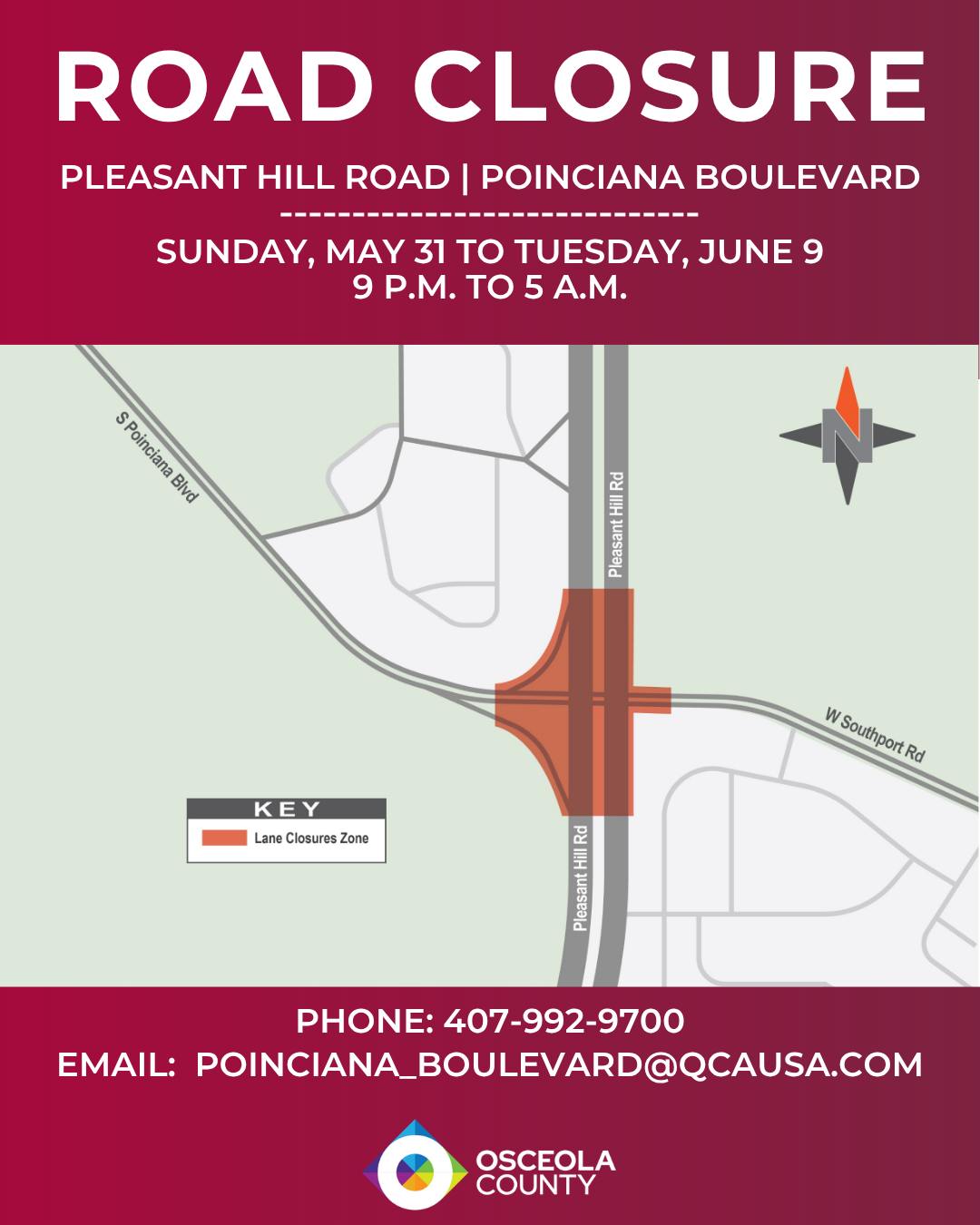 Watch for these Osceola road construction projects this week | Osceola ...